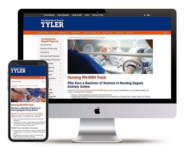 CASE STUDY: The University of Texas at Tyler Complex SEO and CMS ...